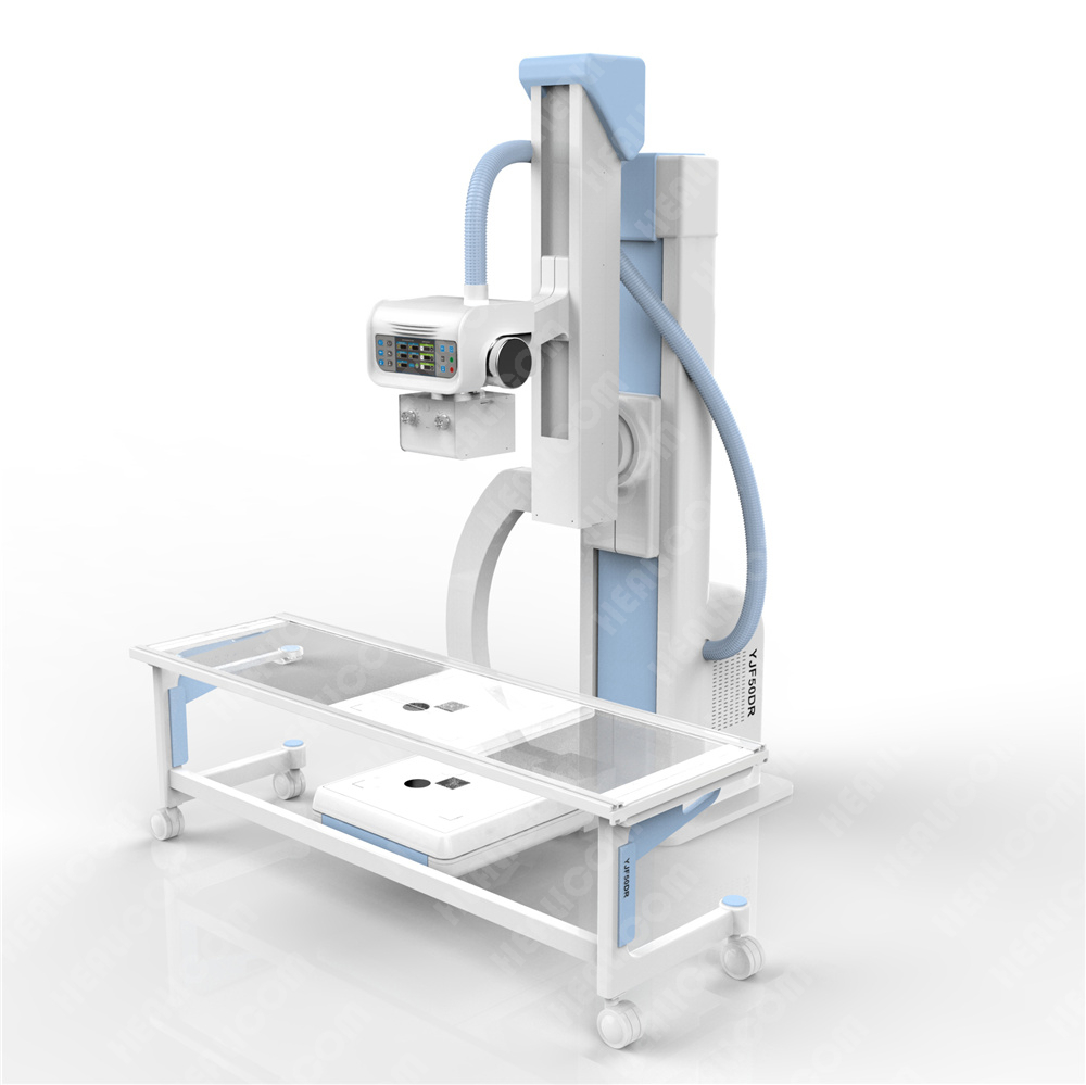 HDR50-U Medical High Frequency 630mA 50KW U-Arm Digital Radiography X ...